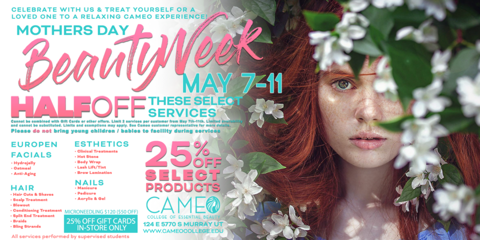 Monthly Promotions | Cameo College Of Essential Beauty